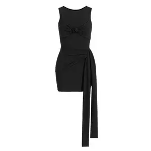 MAISON DE GALA Clara Mini Dress - Black