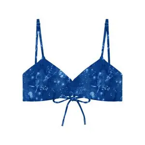 BLACKBOUGH SWIM Sophia Scrunched Top / Cyanotype - Blue