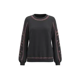 NOOKI DESIGN Catalina Embroidered Sweater In Washed
