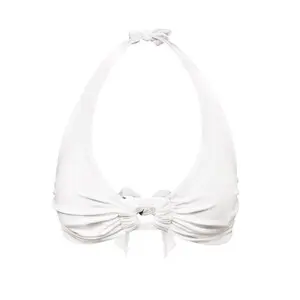 KIKKI-G SWIMWEAR Beatrice Bikini Top - White