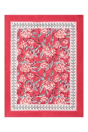 NOLOGO-CHIC Borde Place Mat Cotton - Red