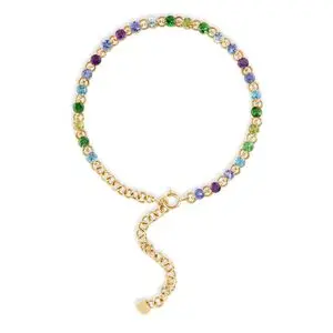 DINNY HALL Shuga Ombre Tennis Bracelet - Gold