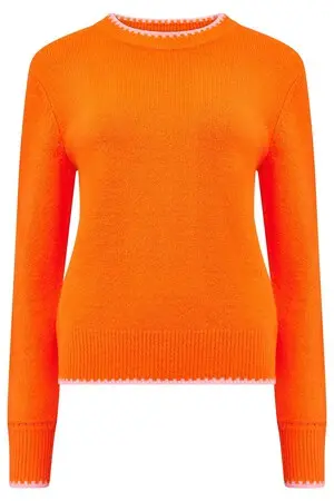 SUGARHILL BRIGHTON Helena Sweater Pink Tipping
