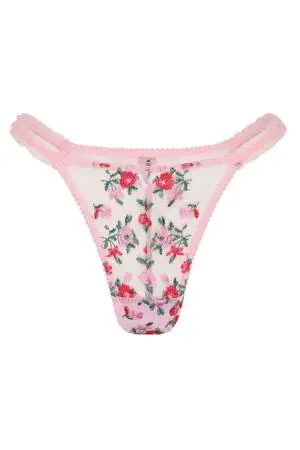 WILD LOVERS LONDON Suzette Thong - Pink