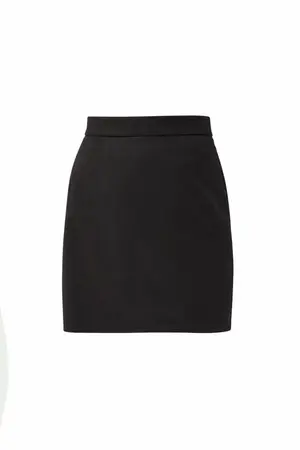 EXQUISE Braxton Mini Skirt - Black