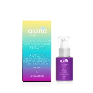 AIONA ALIVE SKINCARE Azelaic Renewal Serum With Snail Mucin & Niacinamide - Purple