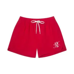 HAUS OF MCLEES Sporting Swim Shorts - Red