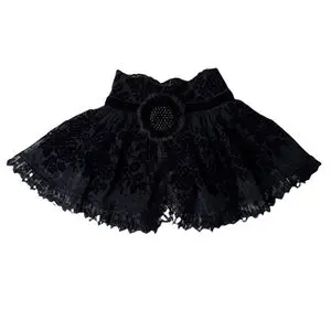 AZIMA MUSAYEVA Elizabeth Oversized Collar - Black