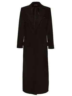 HELENE GALWAS Bahira Cashmir Coat - Black