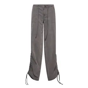 LOVE AND NOSTALGIA Big Baddie Pant Pigt - Black