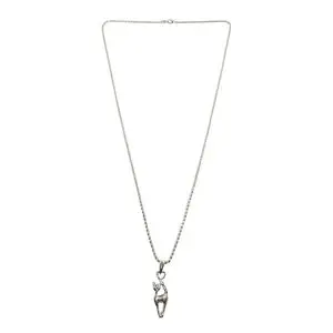 TG-JEWELLERY BY TAMARA GERVASIO Sterling Cat Pendant Necklace – Handmade Lost Wax Cast Pendant - Silver
