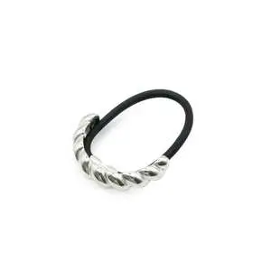 MISS CECILIA Celine Hair Tie - Silver