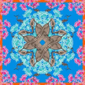 Creature Marseille Printed Scarves