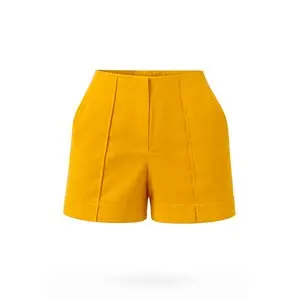 LUMINA ELIGMA Clean Cut Shorts Mustard - Yellow