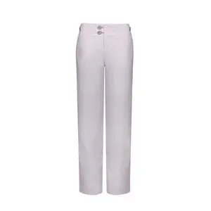 ANEMOIA Liora Light Linen Straight Fit Pants - Grey
