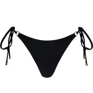 ENEZ SWIM Lucia Thong Bottom - Black