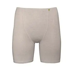 ZD ZERO DEFECTS Neutrals Galatea Short-leg Panties – Comfort & Thigh Protection With Soy Fiber Color - Beige