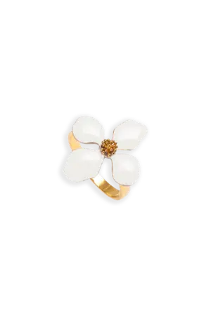 LAVANI JEWELS Cassia Ring White