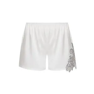 AVENUE 8 Silk Lace Mini Shorts