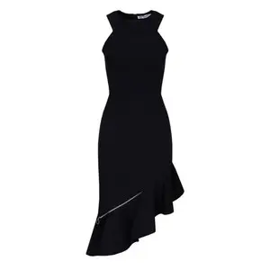 MIRIMALIST Pencil Midi Dress - Black