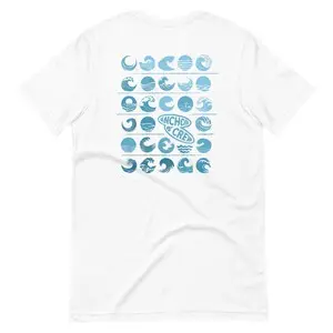 ANCHOR & CREW Surf N Waves Passenger Organic Cotton T-shirt - White