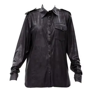 MAISON BOGOMIL Epaulette Shirt - Black