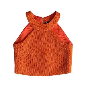 L2R THE LABEL Halter Top - Orange