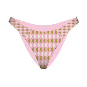 BLACKBOUGH SWIM Kate Classic Cheeky Bottoms / Slopes - Pink