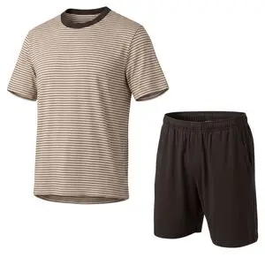 ZD ZERO DEFECTS Short Pyjamas Modal Suihei Lead Grey - Gray