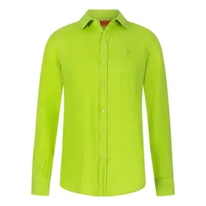 MAISON TANGERINE Kiwi Linen Shirt For - Green