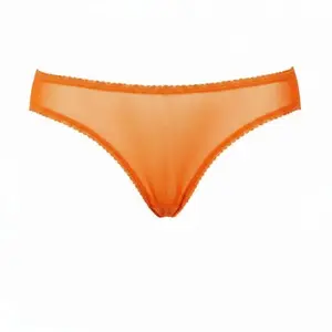 THE COOLGIRL NYC Jane Thong In Mesh - Orange