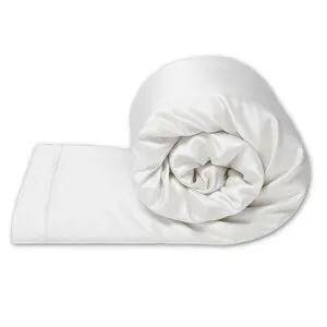 HI SILK Super King Uk Mulberry Silk Duvet Cover Twenty Five Momme - White
