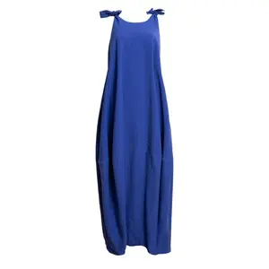 BIANCA POPP Balloon Dress With Straps - Blue