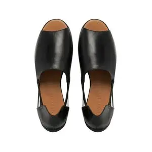 WOMADS Womads Jet Peep Toe Flats