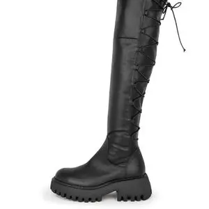 ILVI Velikan Leather High Boot - Black
