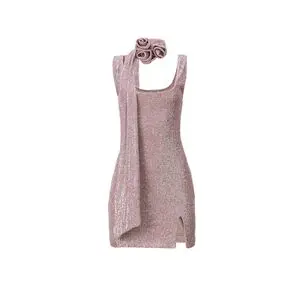 LITA COUTURE Sequin-embellished Minidress