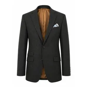 KOY CLOTHING Olive Wool & Cashmere Blend Blazer