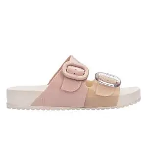 Melissa Neutrals Cozy Slide Beige, Pink - Beige/pink