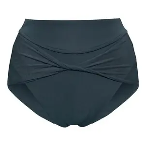 SEROTONE SWIM High Cut Twist Bottoms - Stone Blue