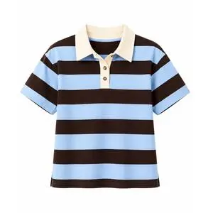 Mind Traveler Filipa Striped Polo Shirt
