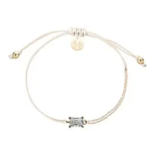 ADRIANA PAPPAS DESIGNS Emerald Cut Cubic Zirconia Bracelet - White