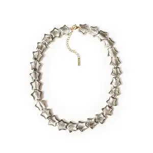ADRIANA PAPPAS DESIGNS Silver Skies Necklace - Grey