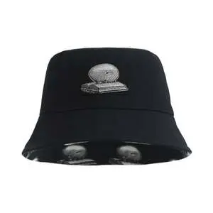 LOST PATTERN Bookhead Cotton Reversible Bucket Hat