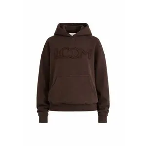 LOOM ARCHIVES Loom Applique Washed Hoodie - Brown