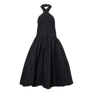 AMY LYNN Garcelle Halterneck Midi Dress