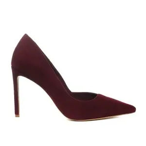 GINISSIMA Ava Asymmetric Cut Out Stiletto Premium Collection - Red
