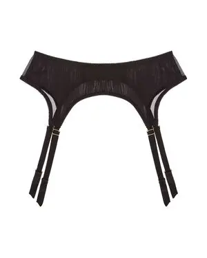 JOURNELLE Iris Suspender Belt Noir - Black