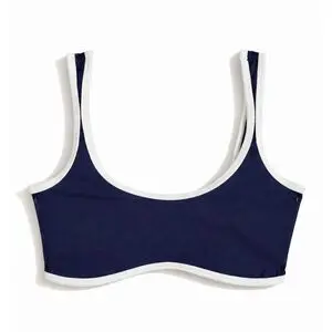 YORSTRULY Wave Bralette Sweet Navy - Blue