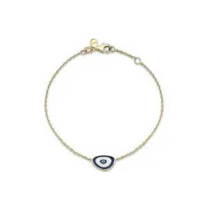 REIS JEWELLERY Yellow / Blue Esperanza Blue Bracelet Yellow Gold - Yellow/blue