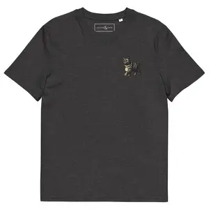 ANCHOR & CREW Organic Cotton Embroidered T-shirt - Black